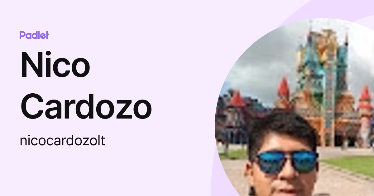 Nico Cardozo (nicocardozolt) profile | Padlet