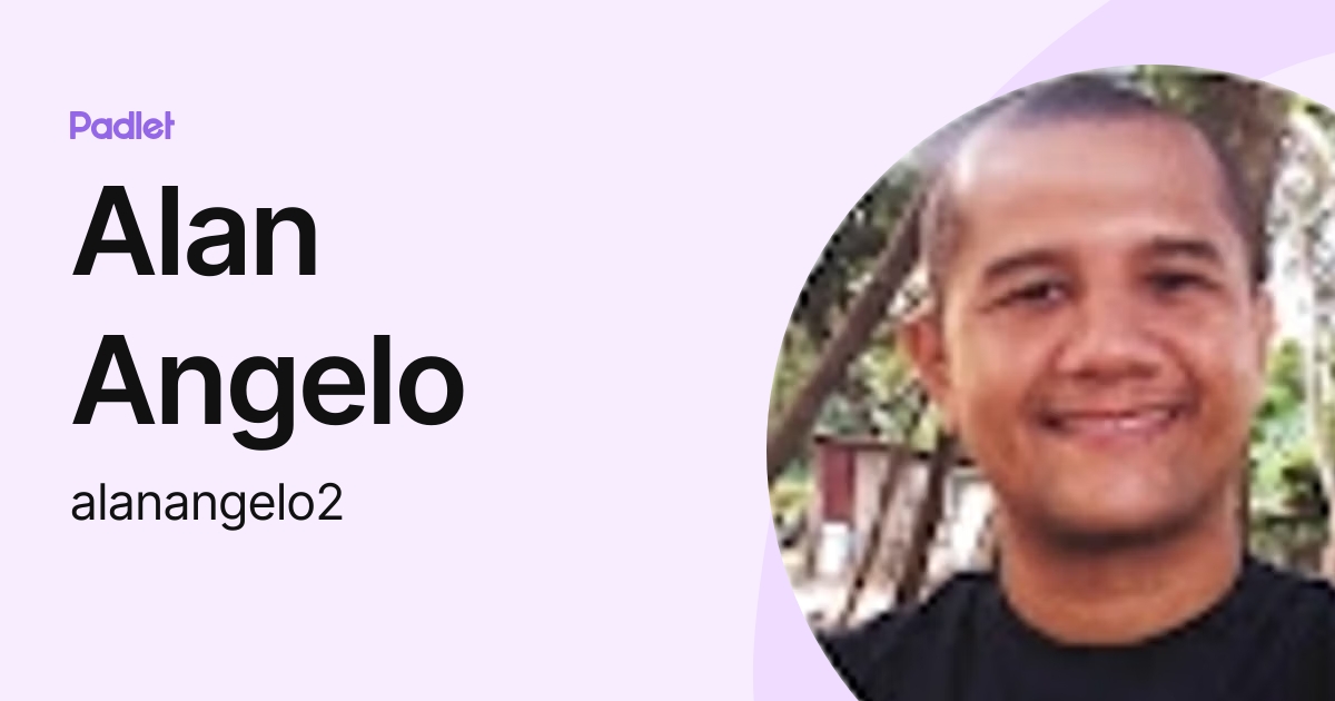 Alan Angelo (alanangelo2) profile | Padlet