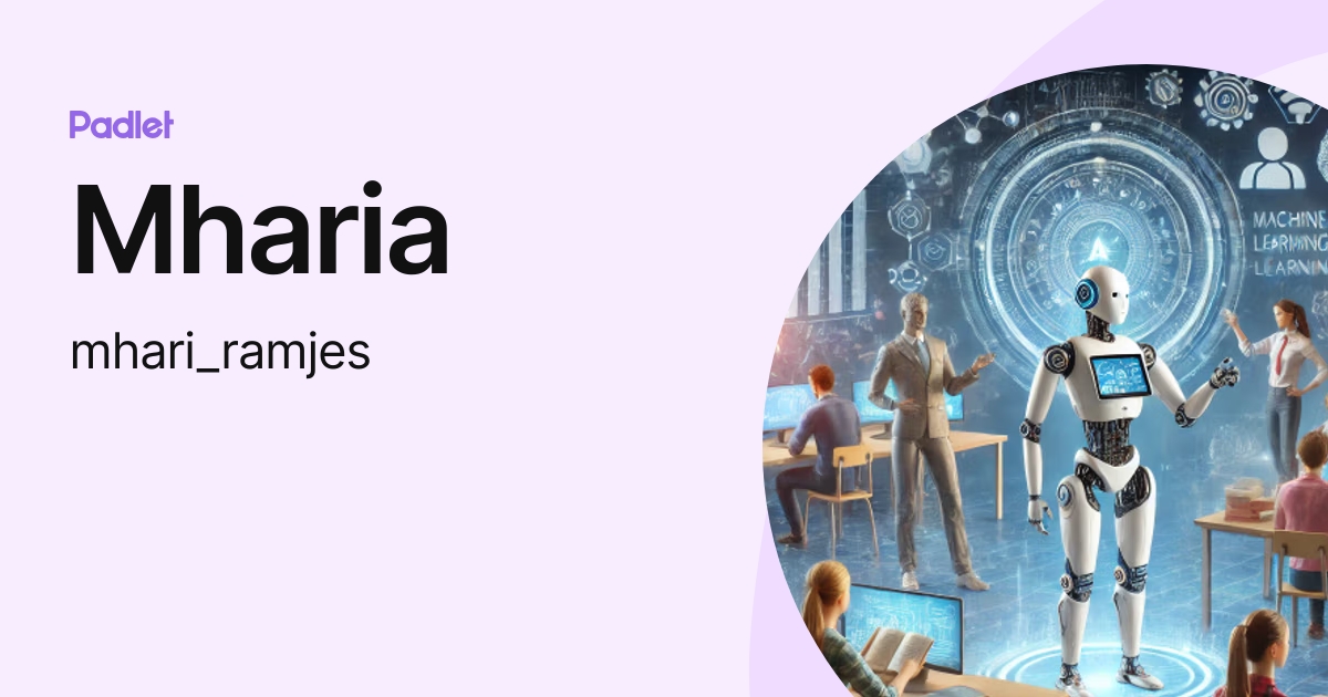 Mharia (mhari_ramjes) profile | Padlet