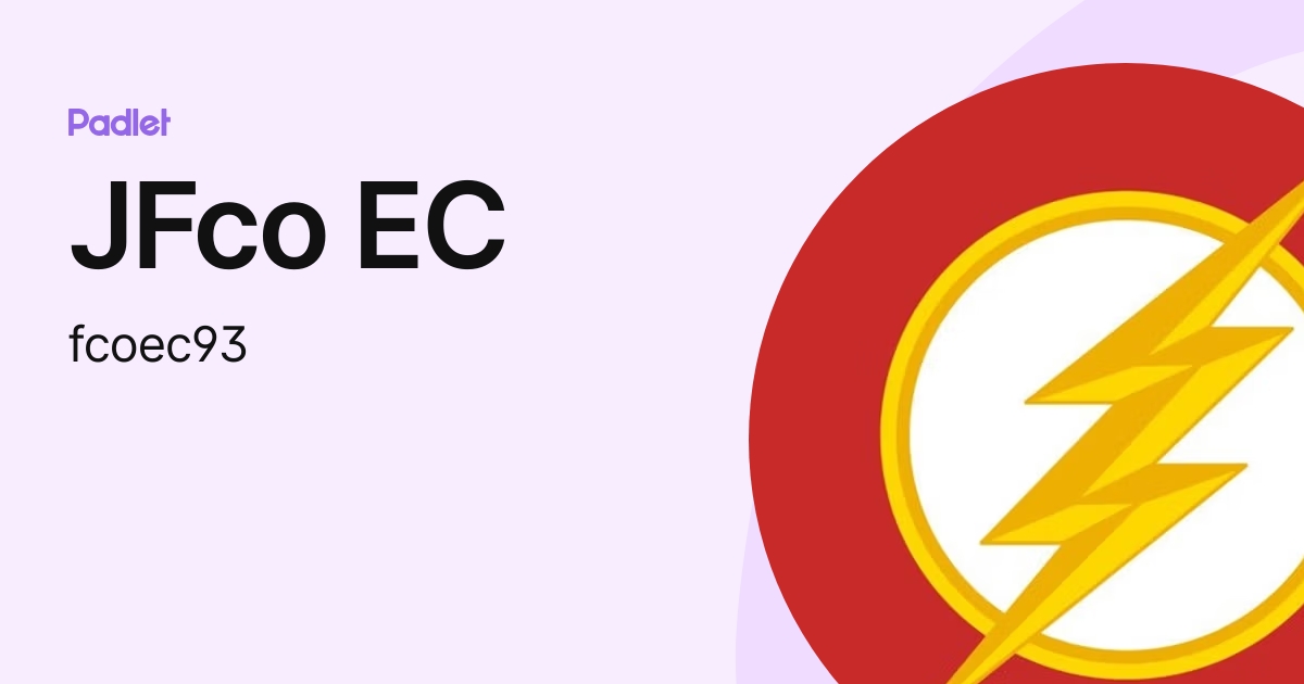 JFco EC (fcoec93) profile | Padlet