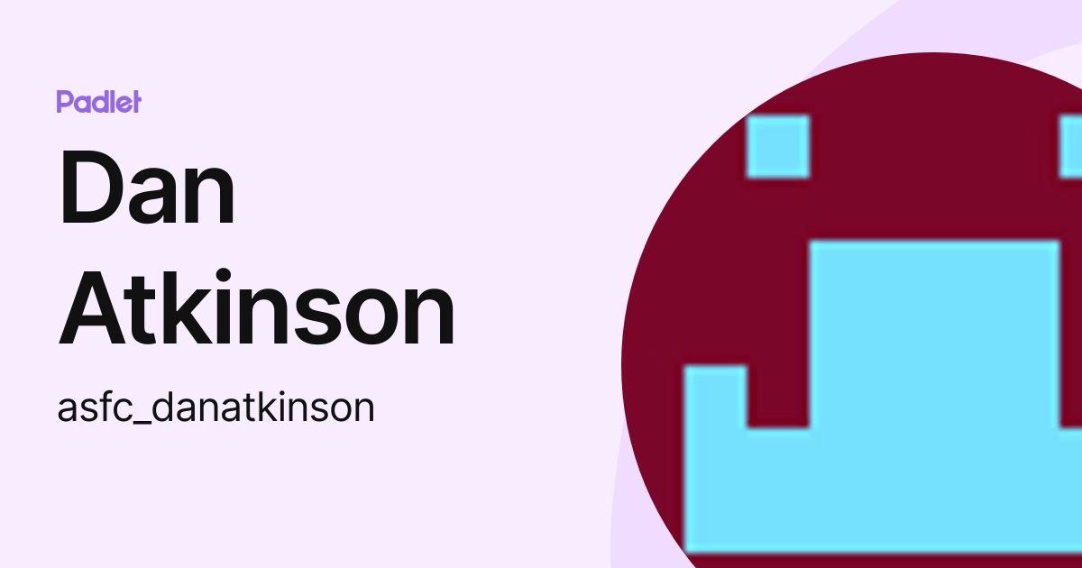 Dan Atkinson (asfc_danatkinson) profile | Padlet