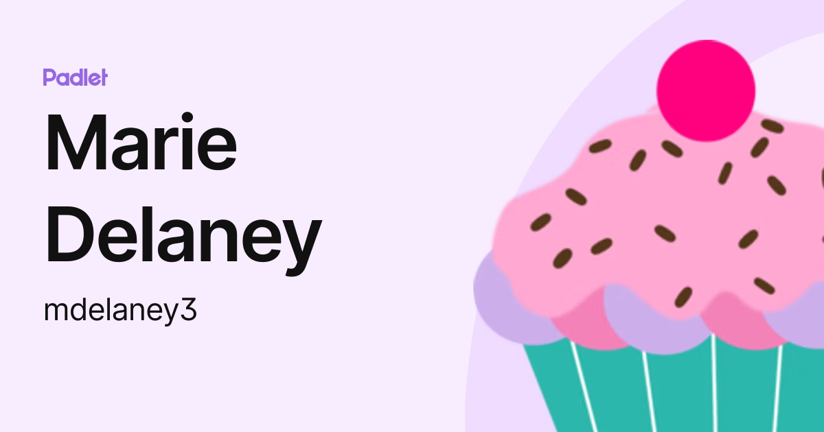 Marie Delaney (mdelaney3) profile | Padlet