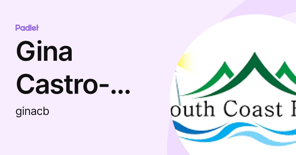 Gina Castro-Brandt (ginacb) profile | Padlet