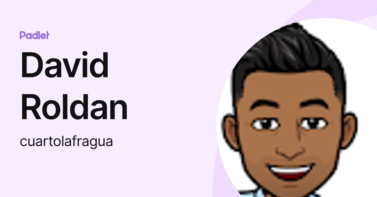 David Roldan (cuartolafragua) profile | Padlet