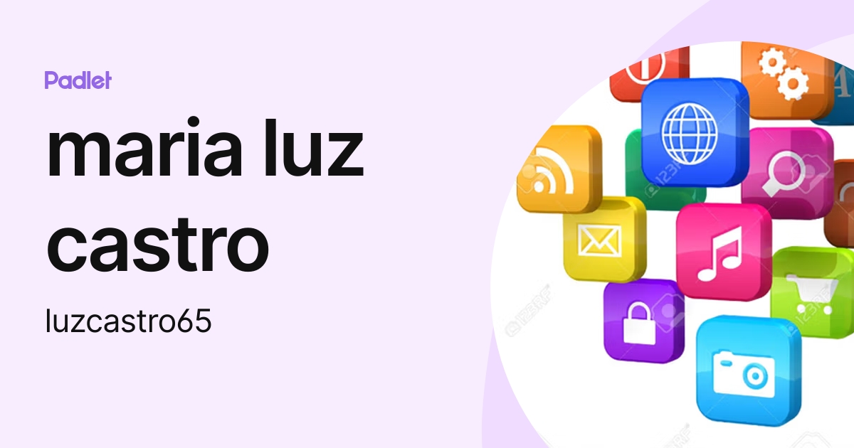 maria luz castro (luzcastro65) profile | Padlet