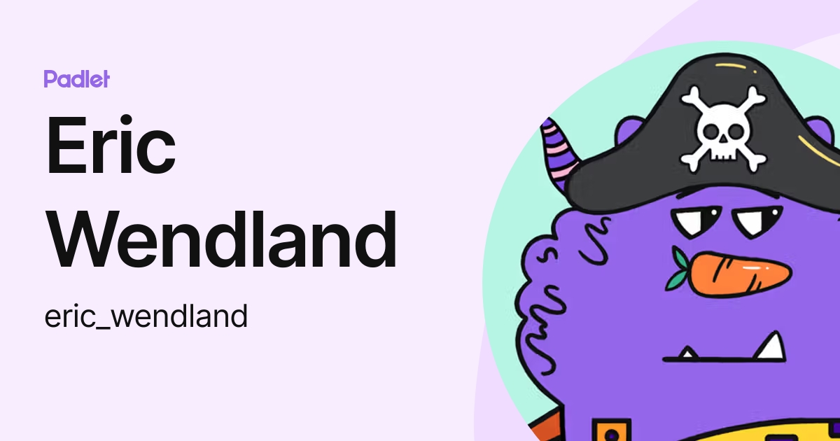 Eric Wendland (eric_wendland) profile | Padlet