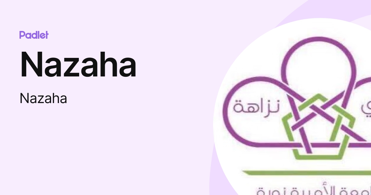 Nazaha (Nazaha) profile | Padlet