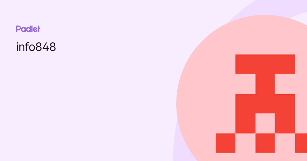 info848 profile | Padlet