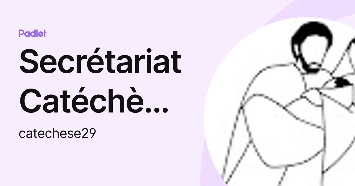 Secrétariat Catéchèse 29 (catechese29) profile | Padlet