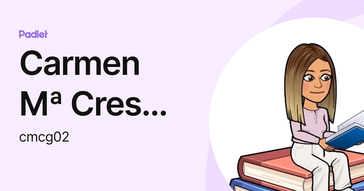 Carmen Mª Crespo González (cmcg02) profile | Padlet