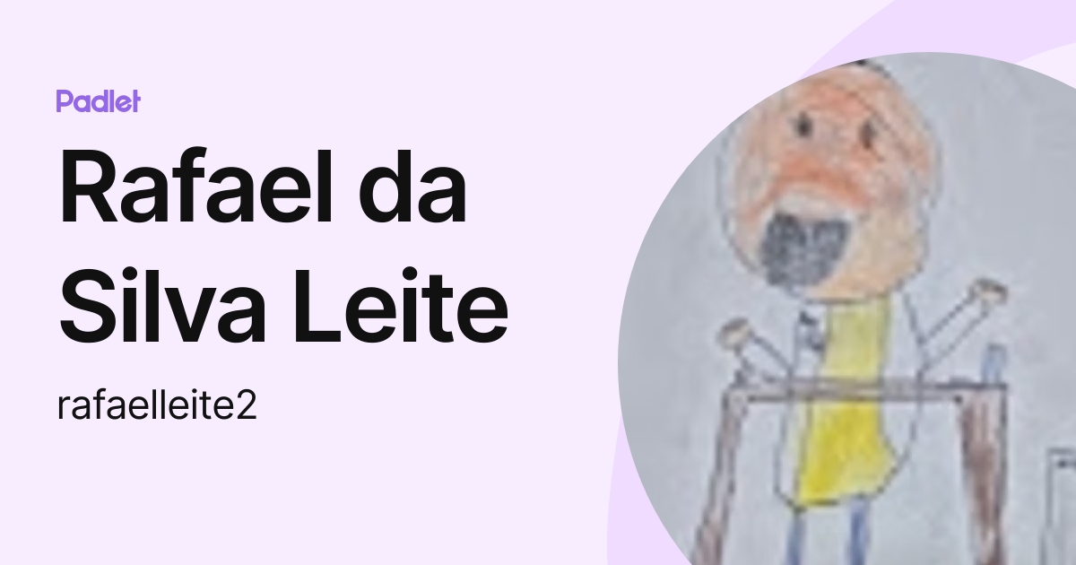 Rafael da Silva Leite (rafaelleite2) profile | Padlet