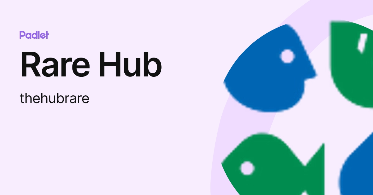 Rare Hub (thehubrare) profile | Padlet