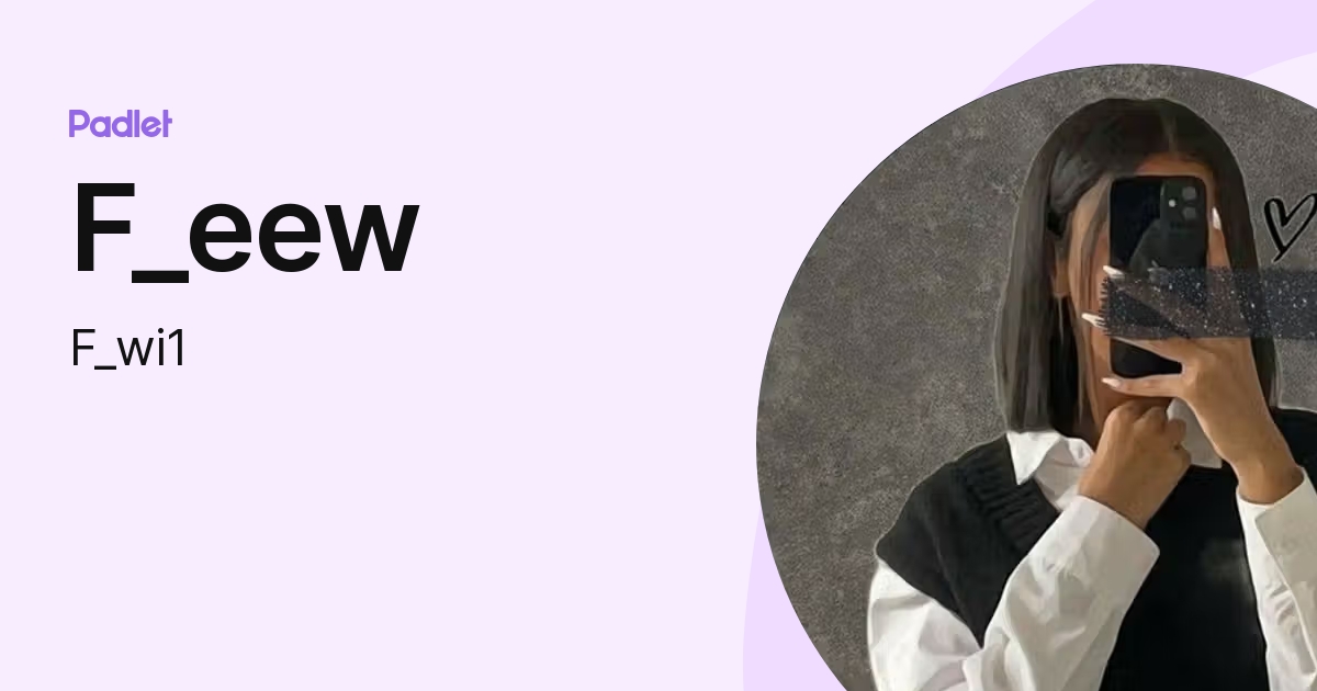 F_eew (F_wi1) profile | Padlet
