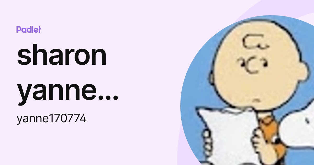 sharon yanne Portillo Ortiz (yanne170774) profile | Padlet