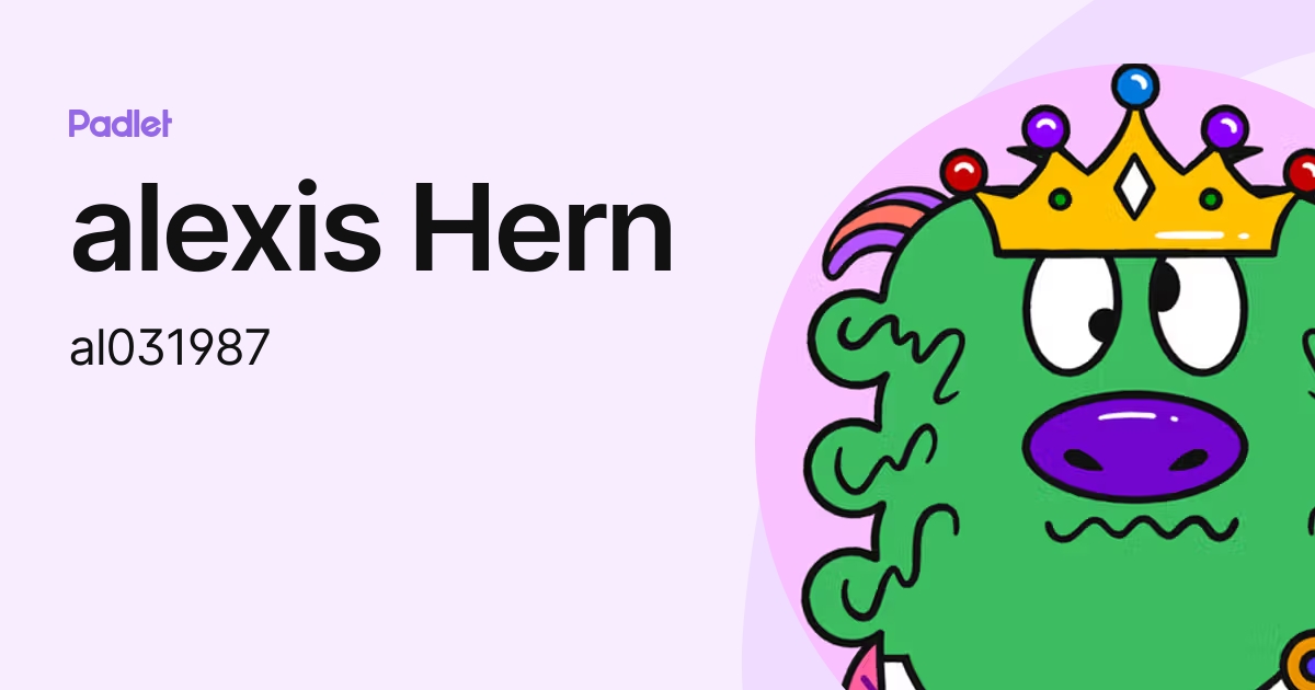 alexis Hern (al031987) profile | Padlet