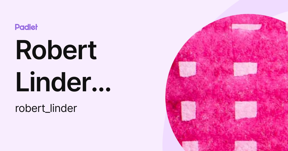 Robert Linder Kungsklippeskolan (robert_linder) profile | Padlet