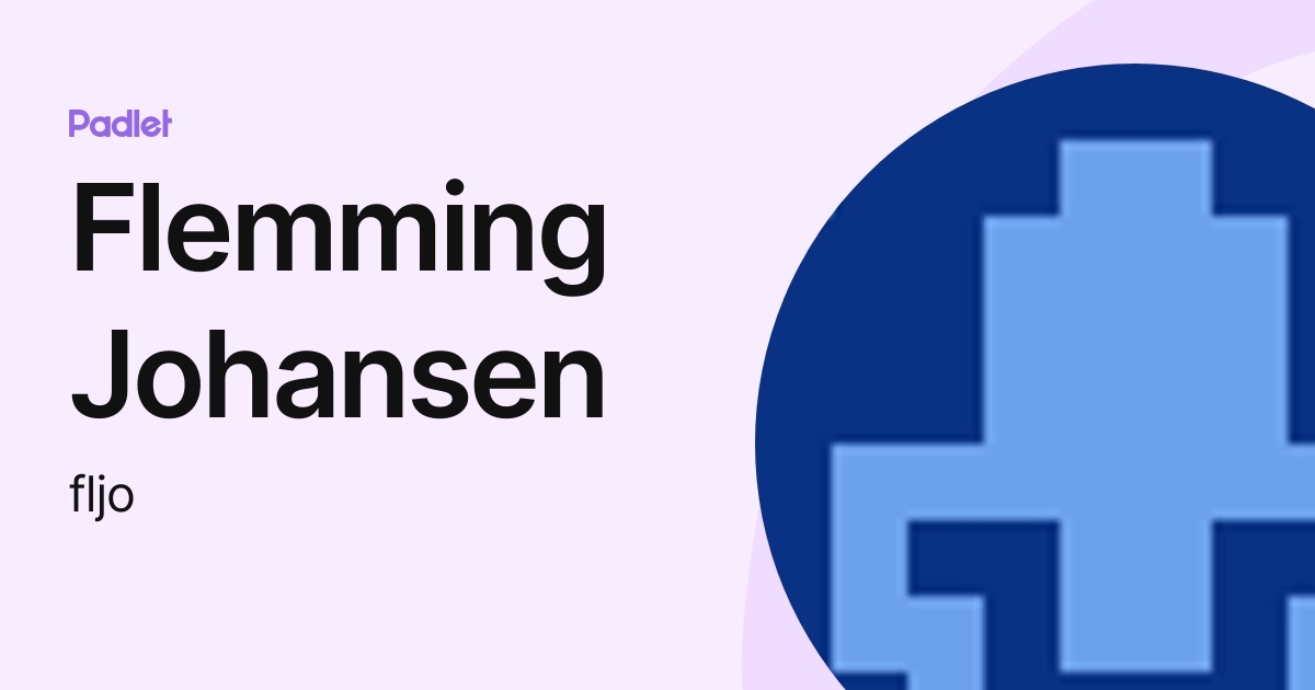 Flemming Johansen (fljo) profile | Padlet