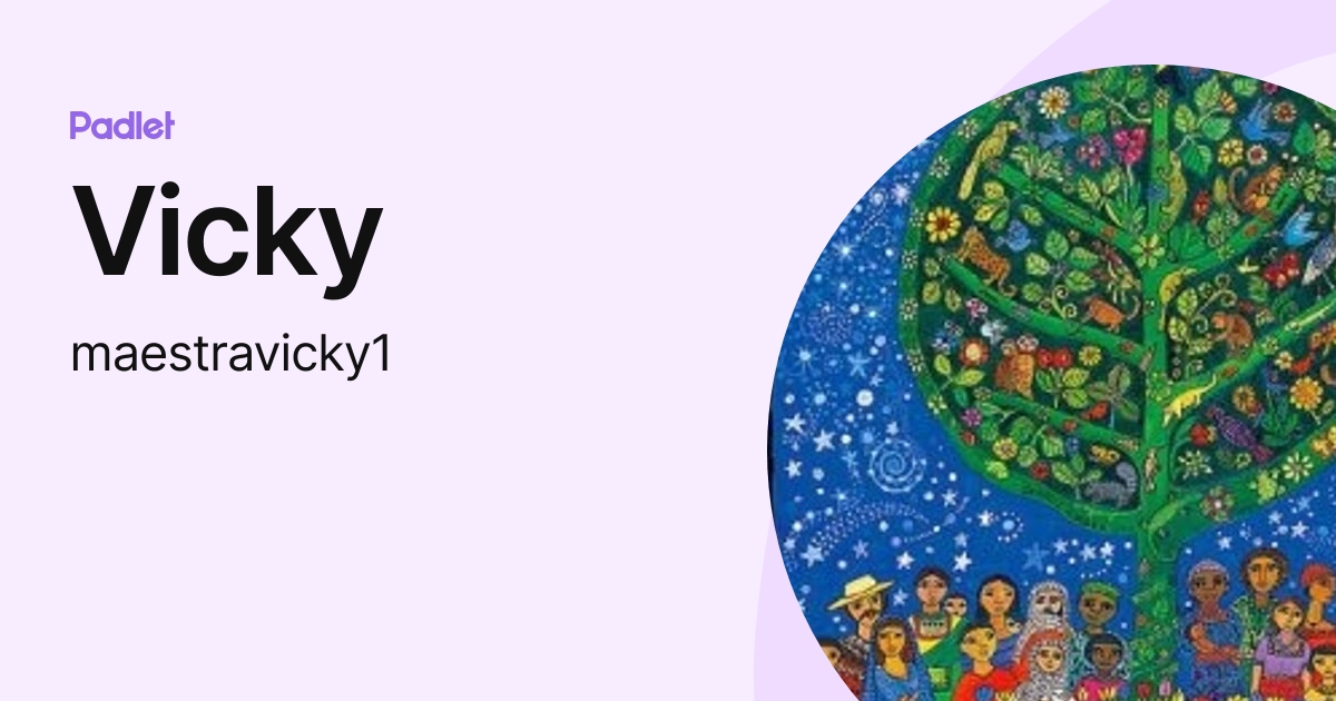 Vicky (maestravicky1) profile | Padlet