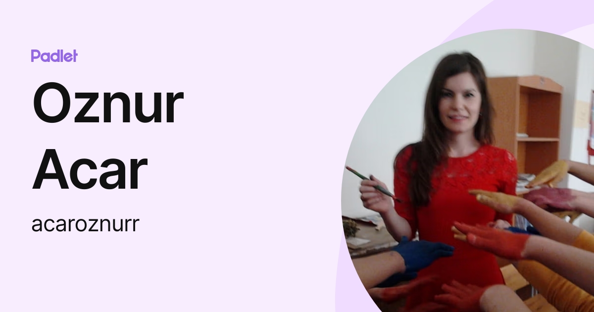 Oznur Acar (acaroznurr) profile | Padlet