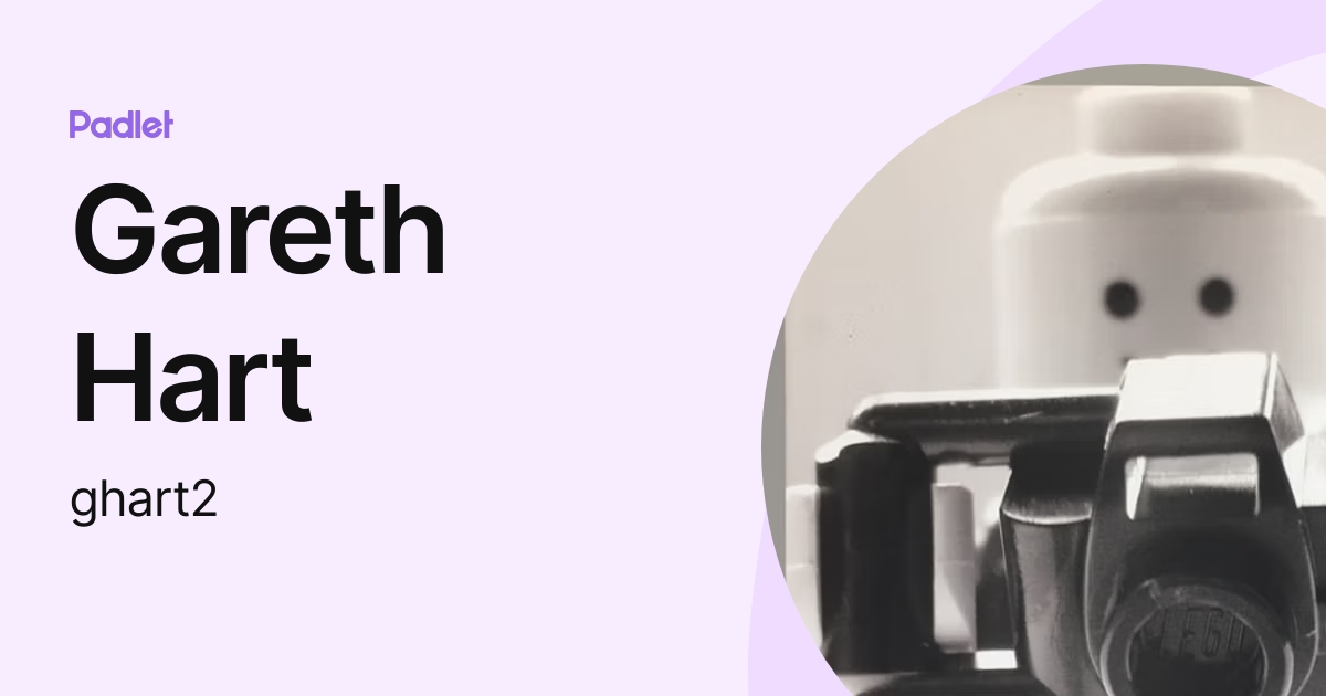 Gareth Hart (ghart2) profile | Padlet