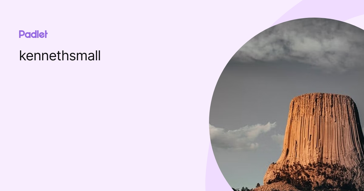 kennethsmall profile | Padlet