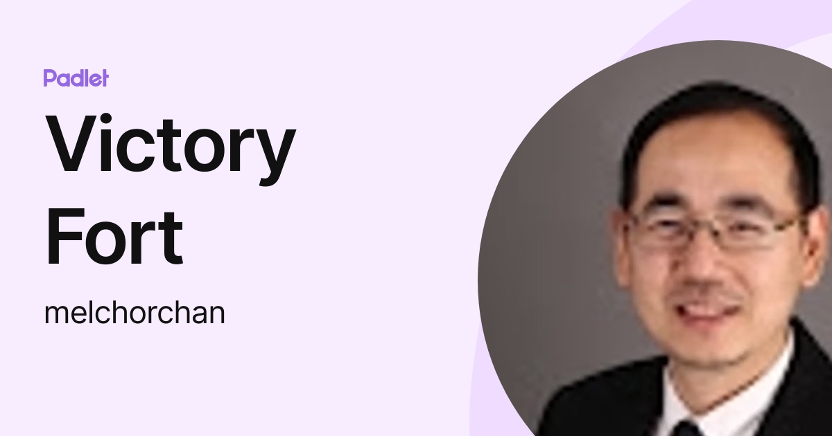 Victory Fort (melchorchan) profile | Padlet