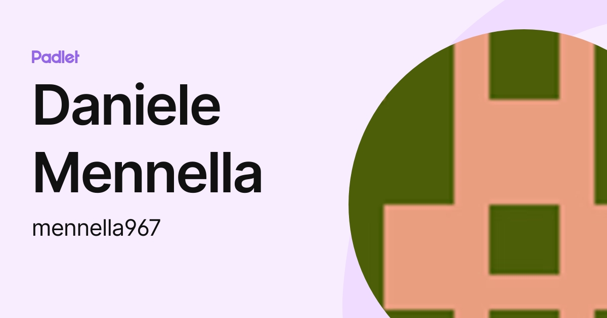 Daniele Mennella (mennella967) profile | Padlet