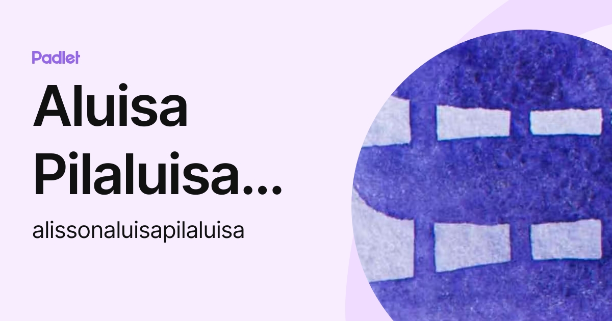 Aluisa Pilaluisa Alisson Alejandra (alissonaluisapilaluisa) profile ...