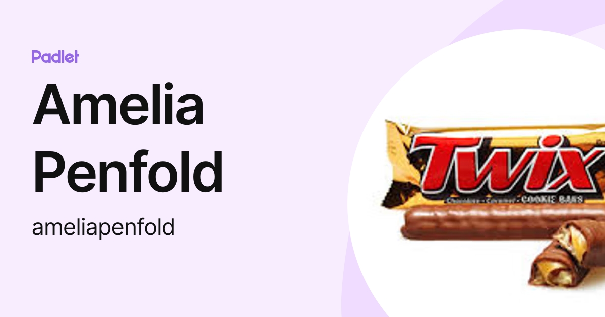 Amelia Penfold (ameliapenfold) profile | Padlet