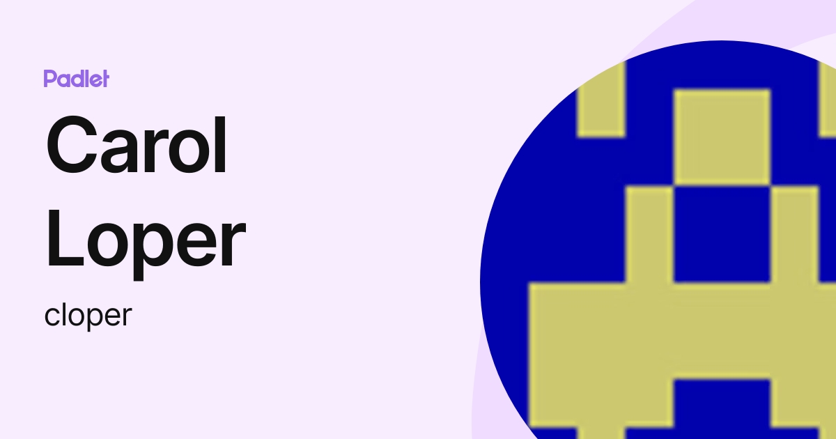 Carol Loper (cloper) profile | Padlet