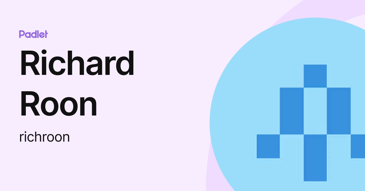 Richard Roon (richroon) profile | Padlet