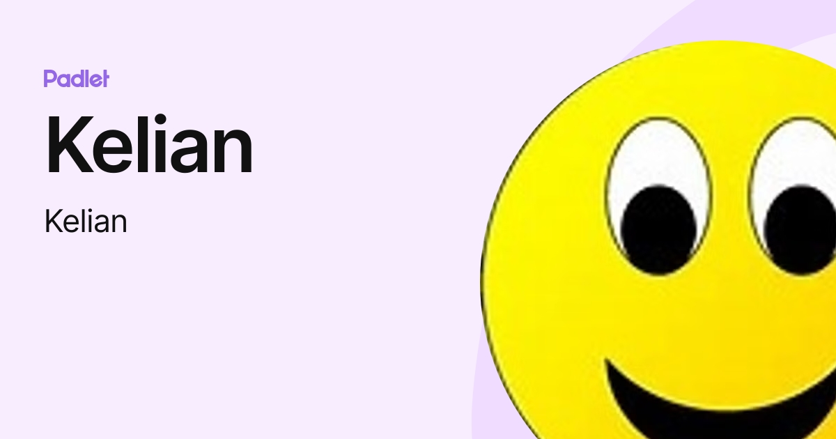 Kelian (Kelian) profile | Padlet