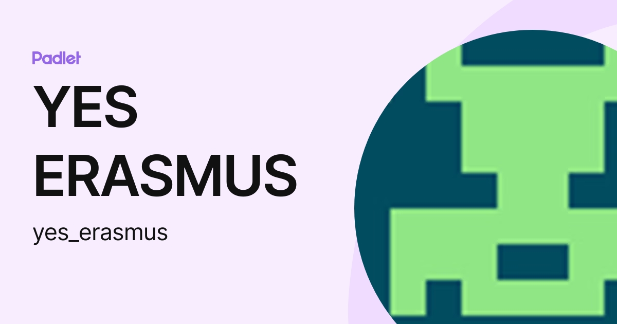 YES ERASMUS (yes_erasmus) profile | Padlet