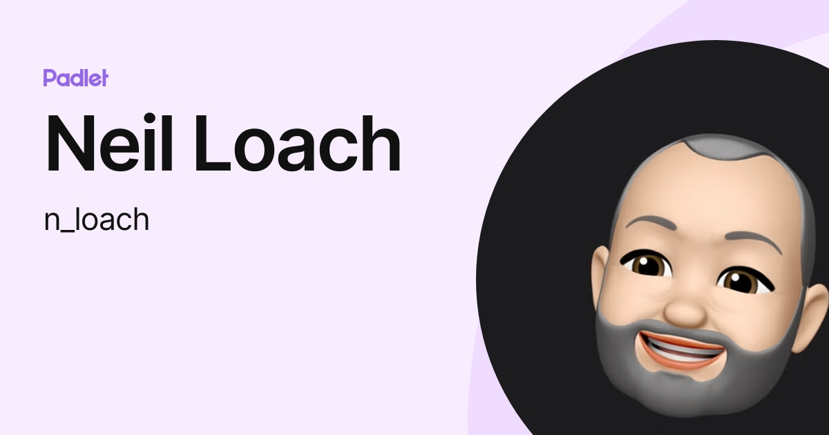 Neil Loach (nloach) profile | Padlet