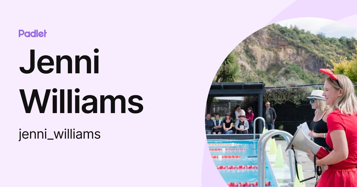 Jenni Williams (jenni_williams) profile | Padlet