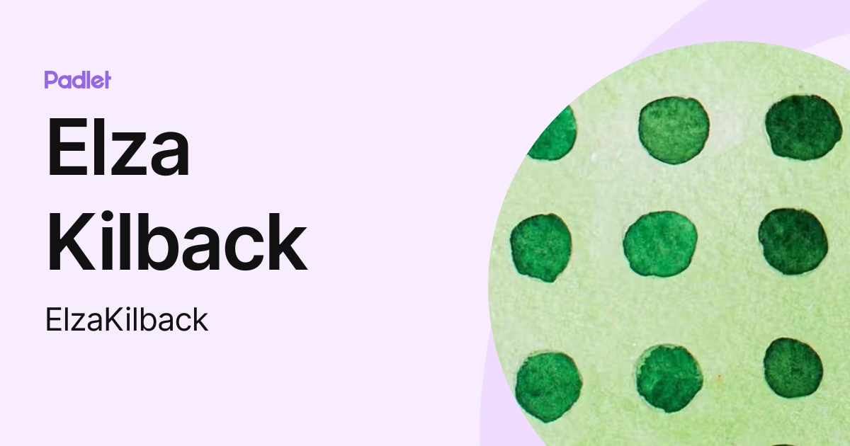 Elza Kilback (ElzaKilback) profile | Padlet