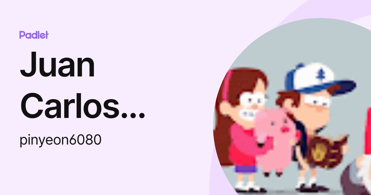Juan Carlos Chen (pinyeon6080) profile | Padlet