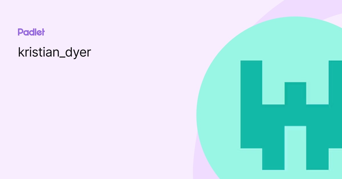 kristian_dyer profile | Padlet