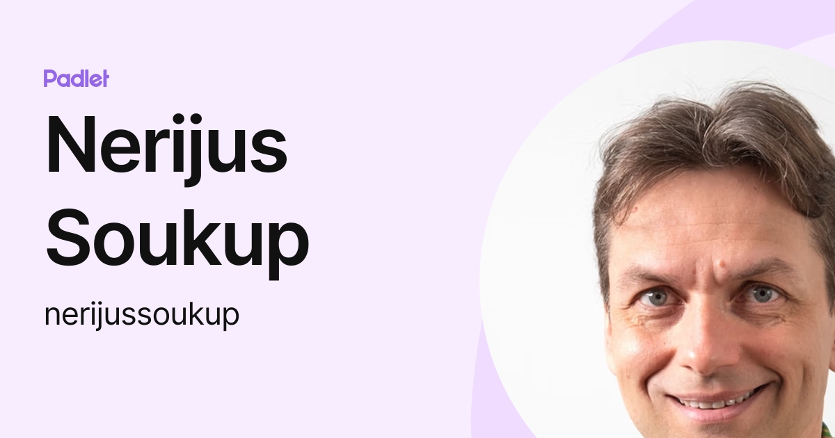 Nerijus Soukup (nerijussoukup) profile | Padlet