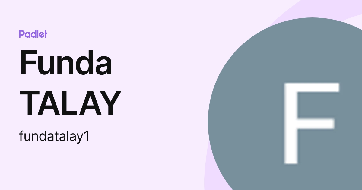 Funda TALAY (fundatalay1) profile | Padlet