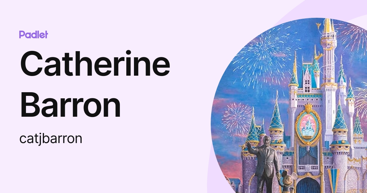 Catherine Barron (catjbarron) profile | Padlet