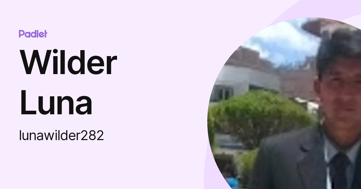 Wilder Luna (lunawilder282) profile | Padlet