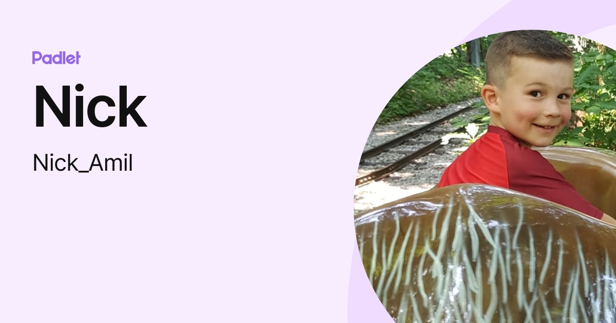 Nick (Nick_Amil) profile | Padlet