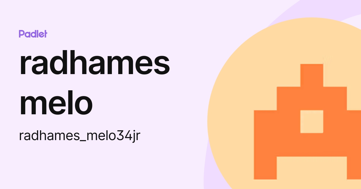 radhames melo (radhames_melo34jr) profile | Padlet
