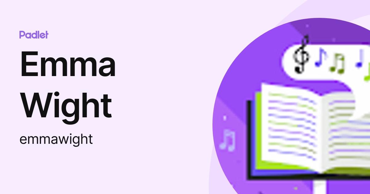 Emma Wight (emmawight) profile | Padlet