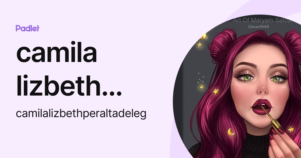 camila lizbeth peralta deleg (camilalizbethperaltadeleg) profile | Padlet