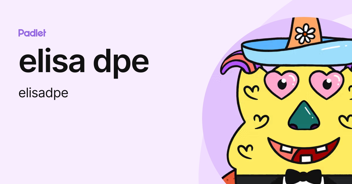 Elisa (Eli_0) profile | Padlet