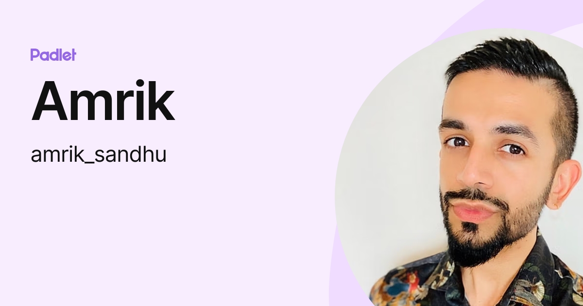 Amrik (amrik_sandhu) profile | Padlet