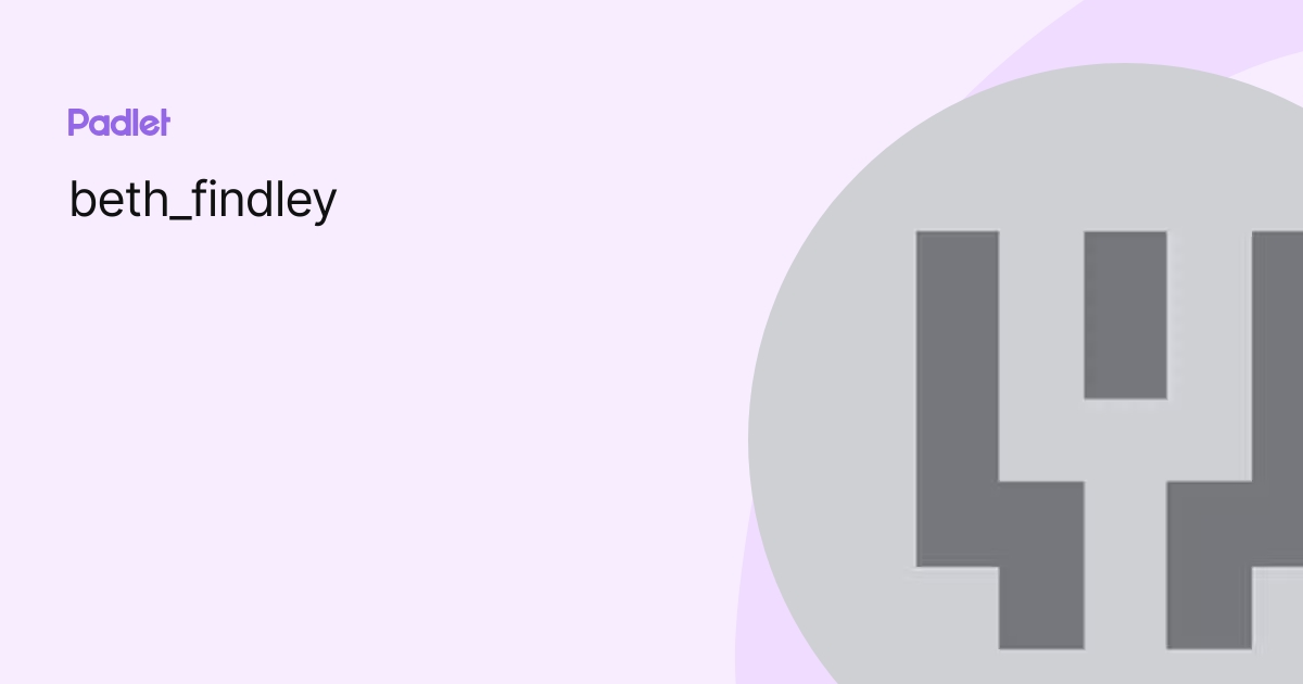 beth_findley profile | Padlet