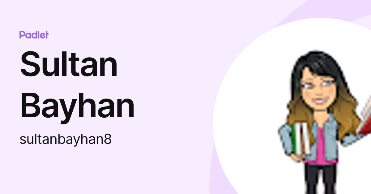 Sultan Bayhan (sultanbayhan8) profile | Padlet